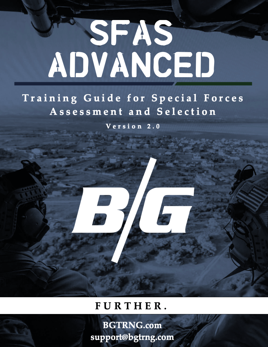 SFAS Advanced (V2) – Blue / Green Training